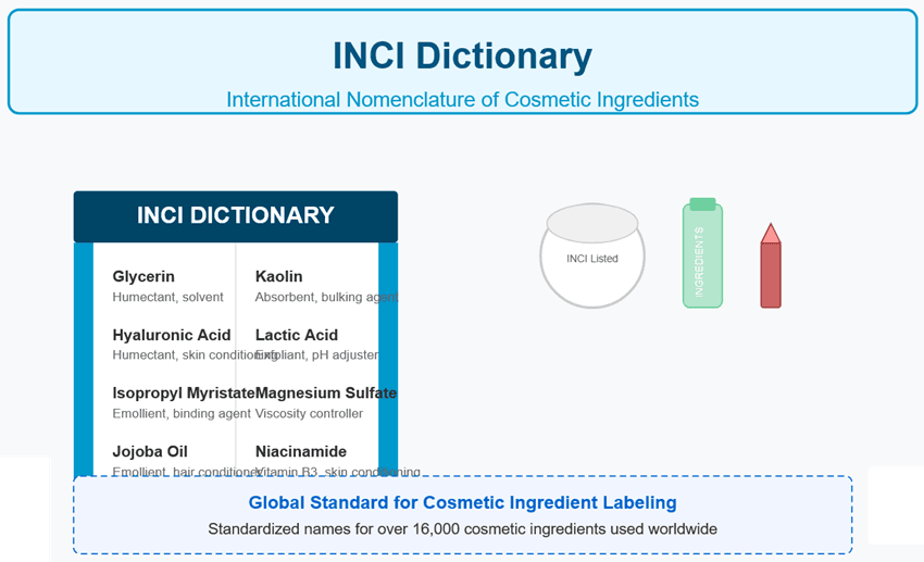 INCI Dictionary - International Nomenclature Cosmetic Ingredients ...